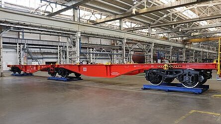 Deutschland/Russland: UWC fertigt weitere 110 Containerwagen für die DB ...