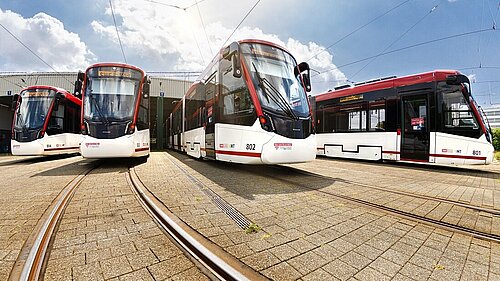 Straßenbahn Erfurt: Zehn weitere Tramlinks für die EVAG - Eurailpress