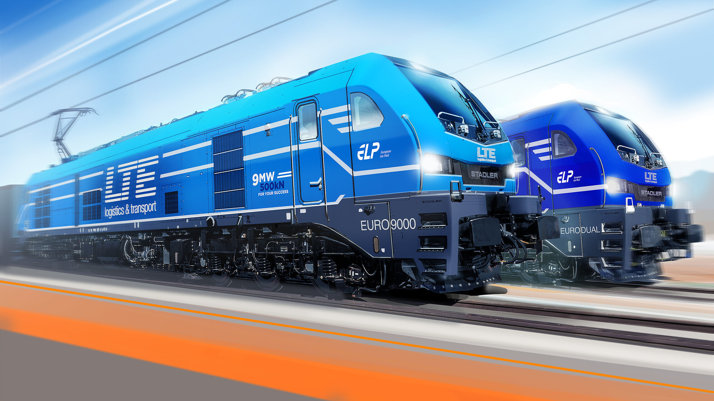 EuroDual und Euro9000: LTE mietet vier Hybridloks bei ELP - Eurailpress