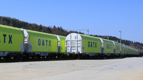 Coiltransport: GATX übergibt 30 Shimmns-Wagen an LogServ - Eurailpress