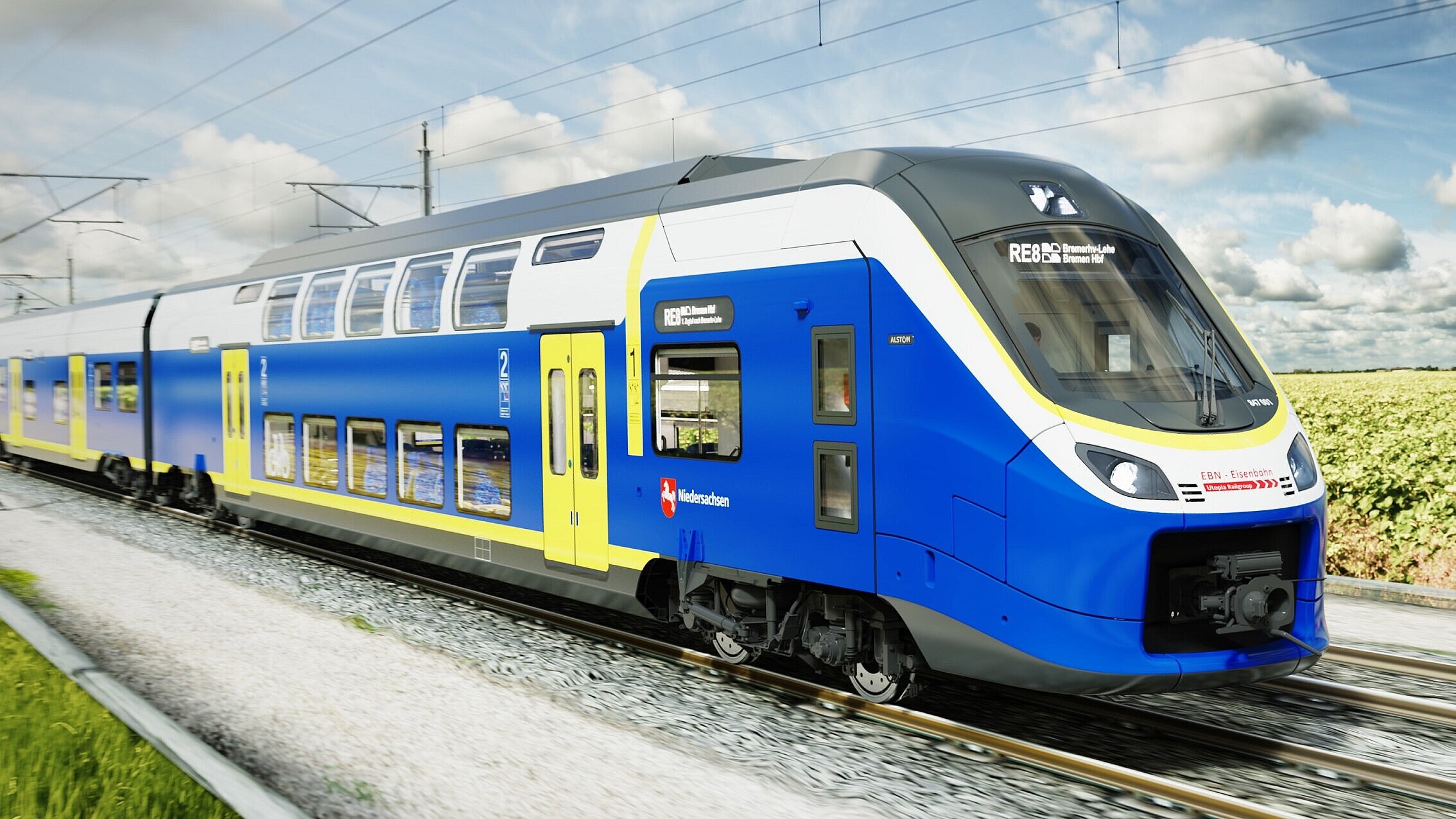 Expresskreuz Bremen/Niedersachsen: Alstom-Züge für LNVG verspäten sich ...